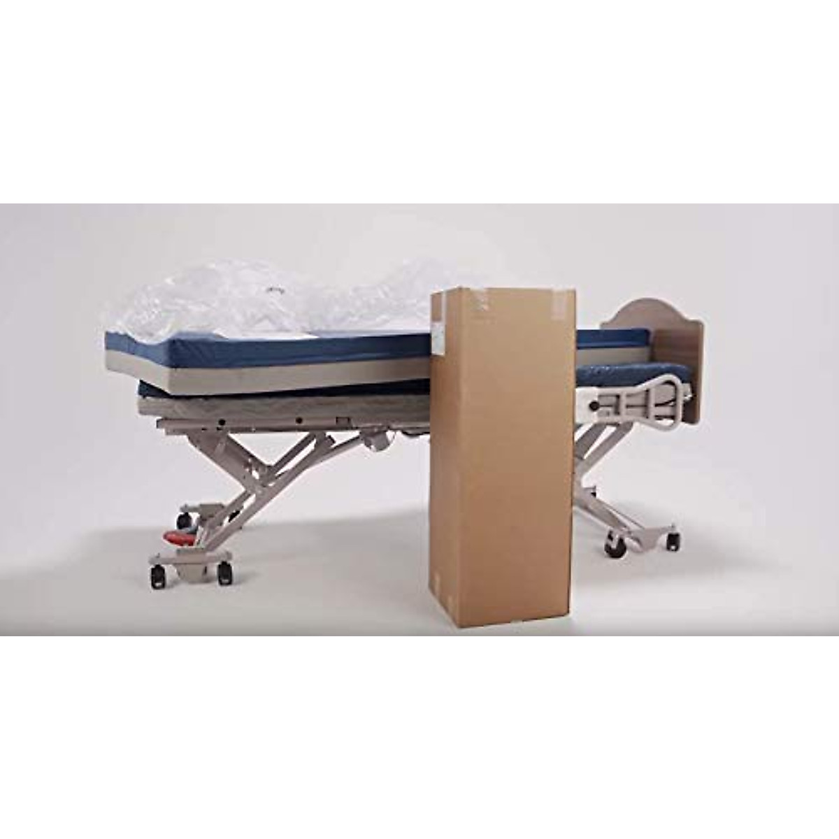 Lumex Select Hospital Bed Mattress, Multi-Layer Foam, Fluid-Resistant Cover, Twin XL, 35 x 80 Inches