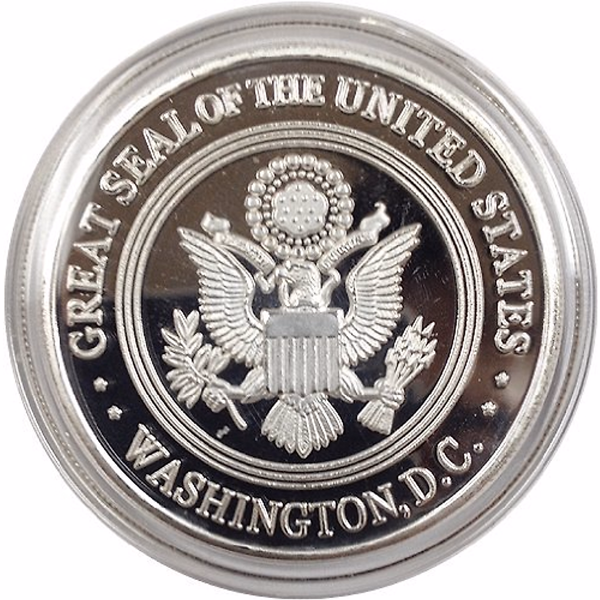 Spinettis United States Navy Military Challenge Coin Silver