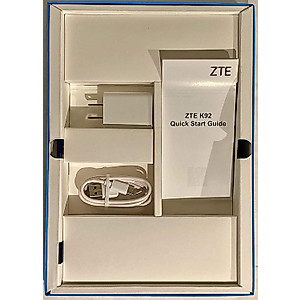 ZTE K92 Primetime 10.1" Tablet (32GB, WiFi + Cellular) Full HD Display, Snapdragon 625, Hotspot, 4G LTE GSM Unlocked (128GB SD Bundle) Navy