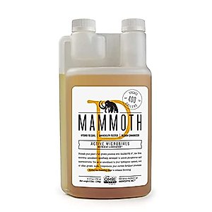 Mammoth Organic Bloom Booster | Mammoth P Organic Fertilizer Microbial Inoculant | 16% Proven Increase in Yield | University Developed and Growers Approved (250 ml)