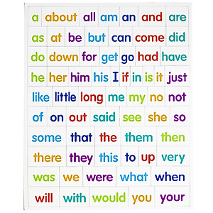 Active Minds Sight Words Magnets - Learn and Practice Language Building Skills needed for Reading (Ages 5 and Up)