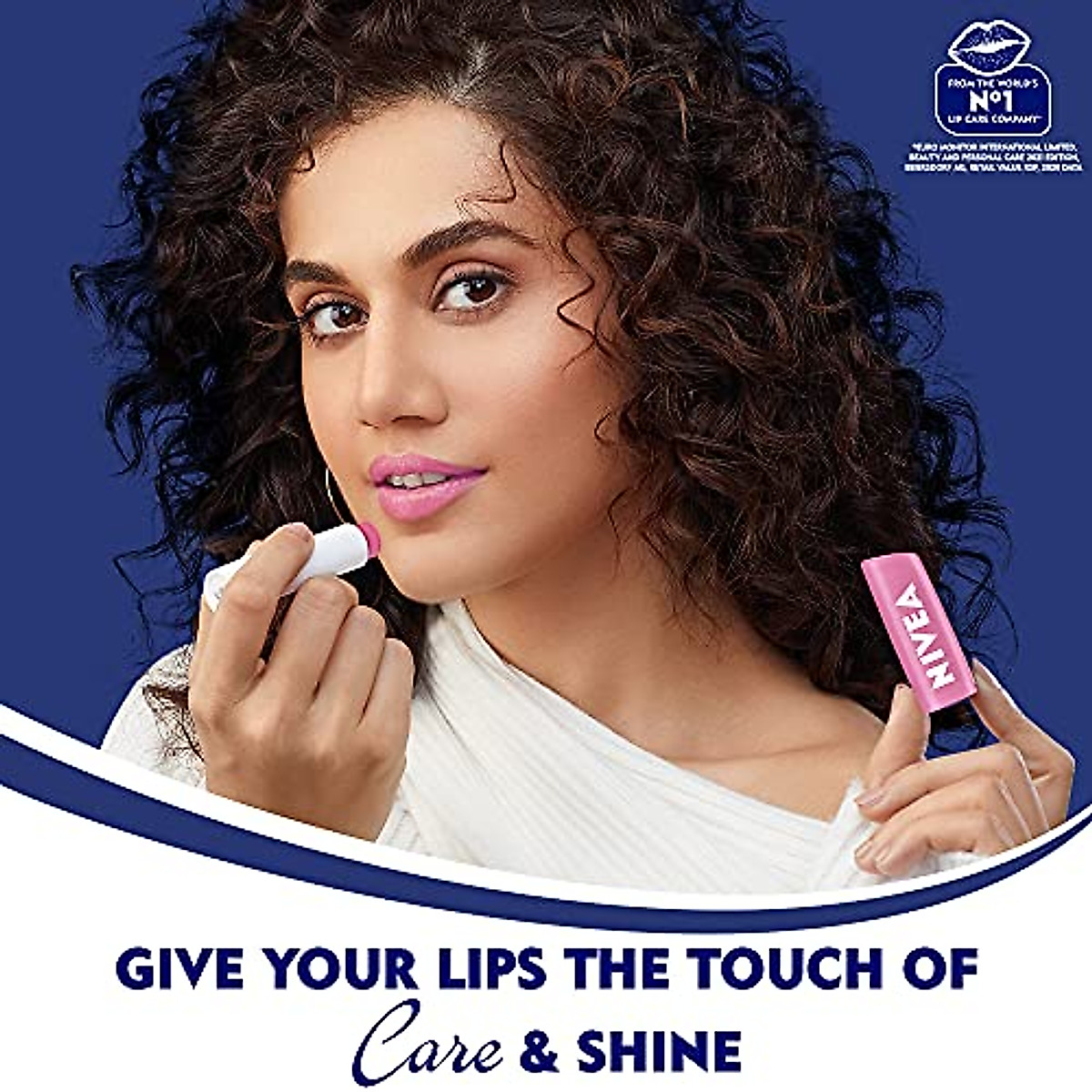Nivea Lip Soft Rose Blister Pack