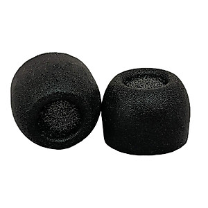 Comply Foam TrueGrip Ear Tips for Jabra 65T & 75T, Large, 3 Pairs, Black – Ultimate Comfort, Memory Foam Earbud Tips, Earbud Replacement Tips, Soft Noise Canceling Tips, Made in The USA