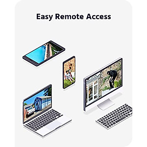 ANNKE 8CH 2K+ Super HD Audio Security Camera System Outdoor with Smart Motion Detection, H.265+ Surveillance DVR with 8 x IP67 CCTV Camera 100ft Smart IR Night Vision,Remote Access, 2TB Hard Drive