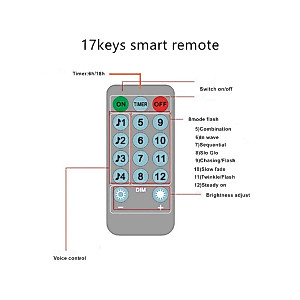 Dreamworth 2 Pack 12 Modes Sound Activated Music String Lights, Battery Operated 16.4Ft 50 LED Silver Wire Fairy Lights with Remote Timer for Bedroom Wedding Party Festival(Warm White)
