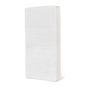 LA Baby 3" Waterproof Mini/Portable Crib Mattress Pad with 100% Organic Cotton Layer, for Non-Full Size Cribs Only - Made in USA