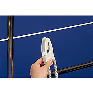 Fastfender – Sail White Fender Hanger - Single-Handed Use - Sold in Pairs