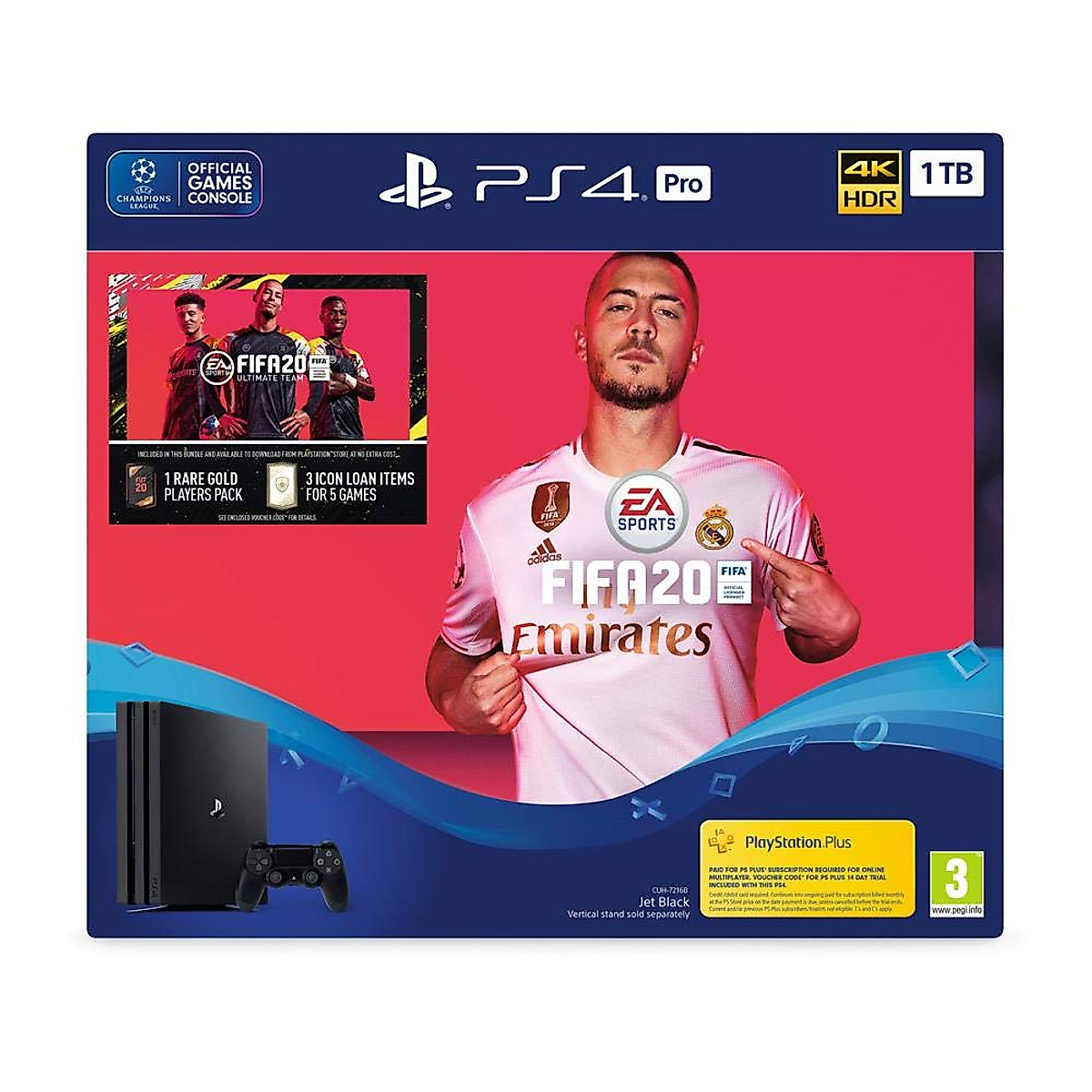 Fifa 20 PS4 Pro 1TB Bundle (PS4)