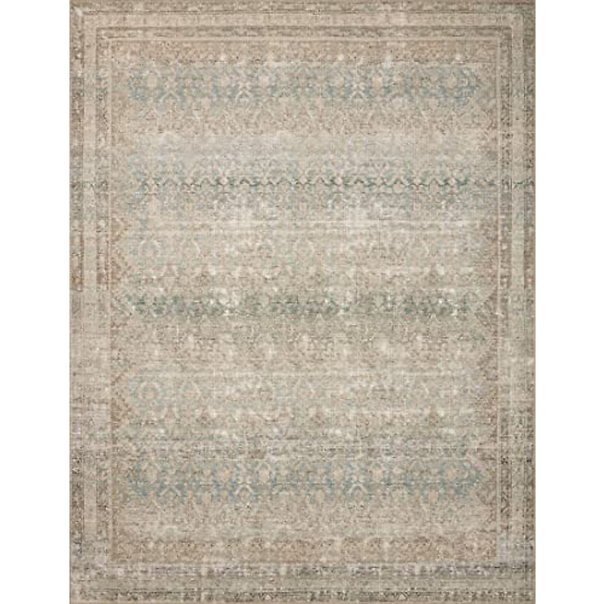 Loloi Angela Rose x Loloi Aubrey Collection AUB-03 Jade/Natural 2'-3" x 3'-9" Accent Rug