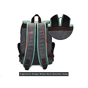 Kahopy Anime Backpack Canvas Shoulders BookBag 3D Print Daypack Schoolbag Laptop Back Pack for Anime Fans
