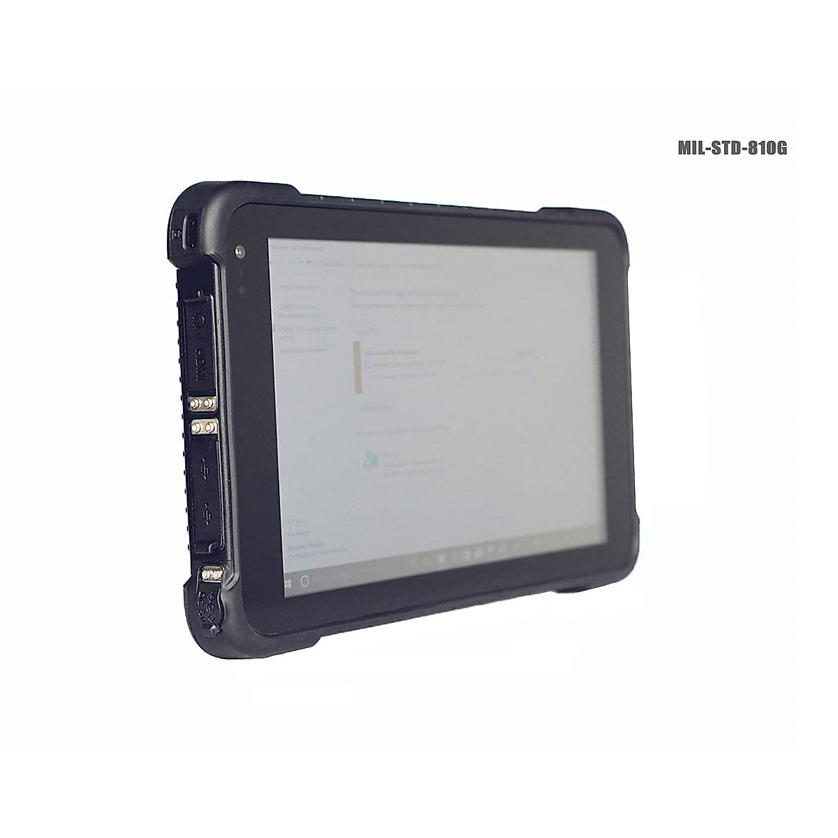 Vanquisher 8-Inch Industrial Rugged Tablet PC, Windows 10 Pro 64-bit | 7800mAH Battery | GPS GNSS | 4G LTE| Drop Resistant, for Enterprise Field Mobility