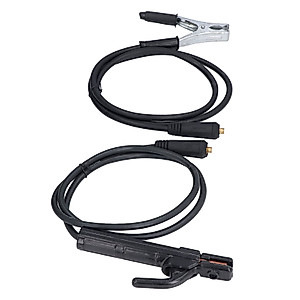 300A Welder Ground Cable Earth Clamp Set with 1.5m Cable for ARC ZX7 MMA Welding Machine Accessories