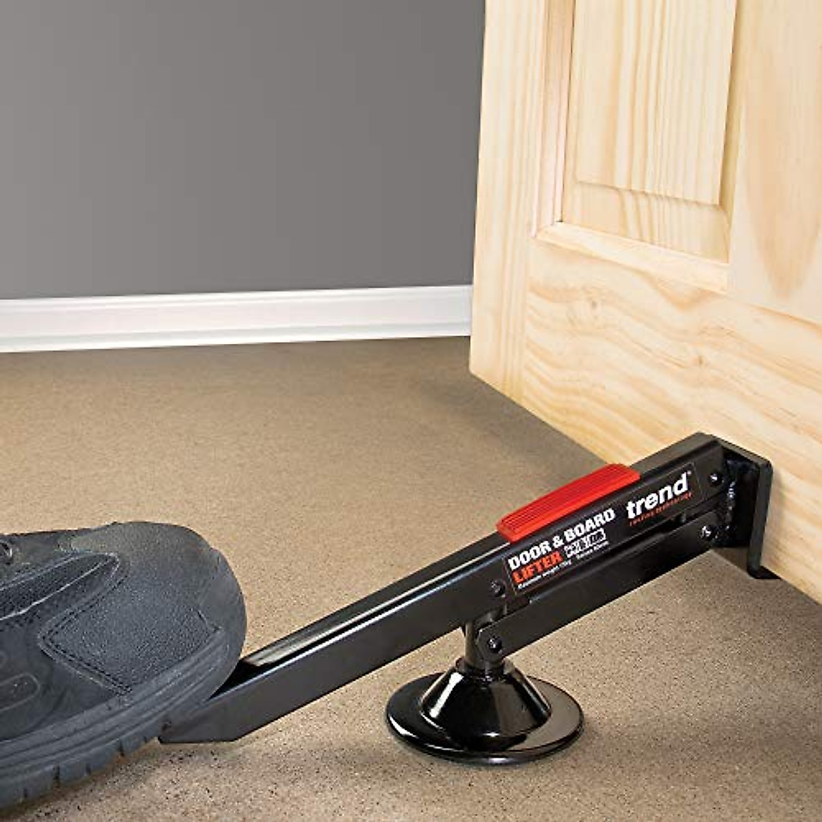 Trend Swivel-Type Door and Board Lifter, Hands-Free Support for Your Projects, Black, D/LIFT/B