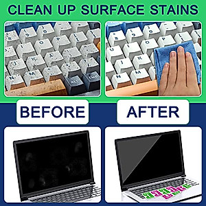 Keyboard Cleaning Kit, Laptop Computer Cleaning Kit, Computer Cleaning & Repair, Keyboard Cleaner, PC Cleaning Kit Applied Macbook Laptop, Keycap Puller, Anti-Static Brush,Computer Cleaning Brush