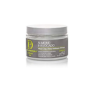 Design Essentials Natural Almond & Avocado Wash Day Deep Moisture Masque, 12 Ounce
