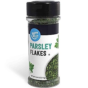 Amazon Brand - Happy Belly Parsley Flakes, 0.4 ounce (Pack of 1)