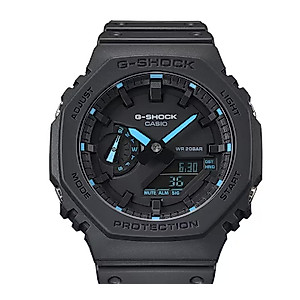 G-Shock GA2100-1A2 Neon Accent Watch, Blue