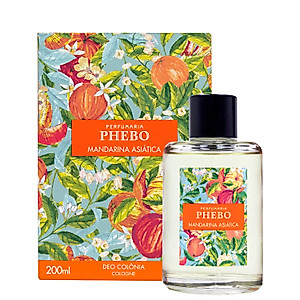 Phebo - Linha Origens - Colonia Mandarina Asiatica 200 Ml - (Phebo - Origins Collection - Asian Tangerine Eau De Cologne 6.76 Fl Oz)