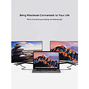 CableCreation USB C to HDMI Cable 6FT with HDR 4K@60Hz, 2K@144Hz, 2K@120Hz, USB Type C to HDMI Cable Thunderbolt 3 Compatible for MacBook Pro/Air, iMac, iPad Pro 2020, Galaxy S20 S10/Note 10