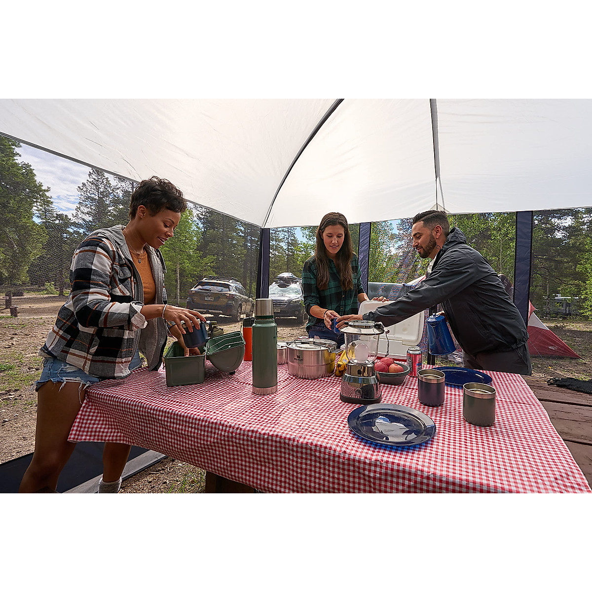 TAILGATERZ Magnetic Screen House, Game day Graphite, 11 x 9 x 7.5 feet, 4300614