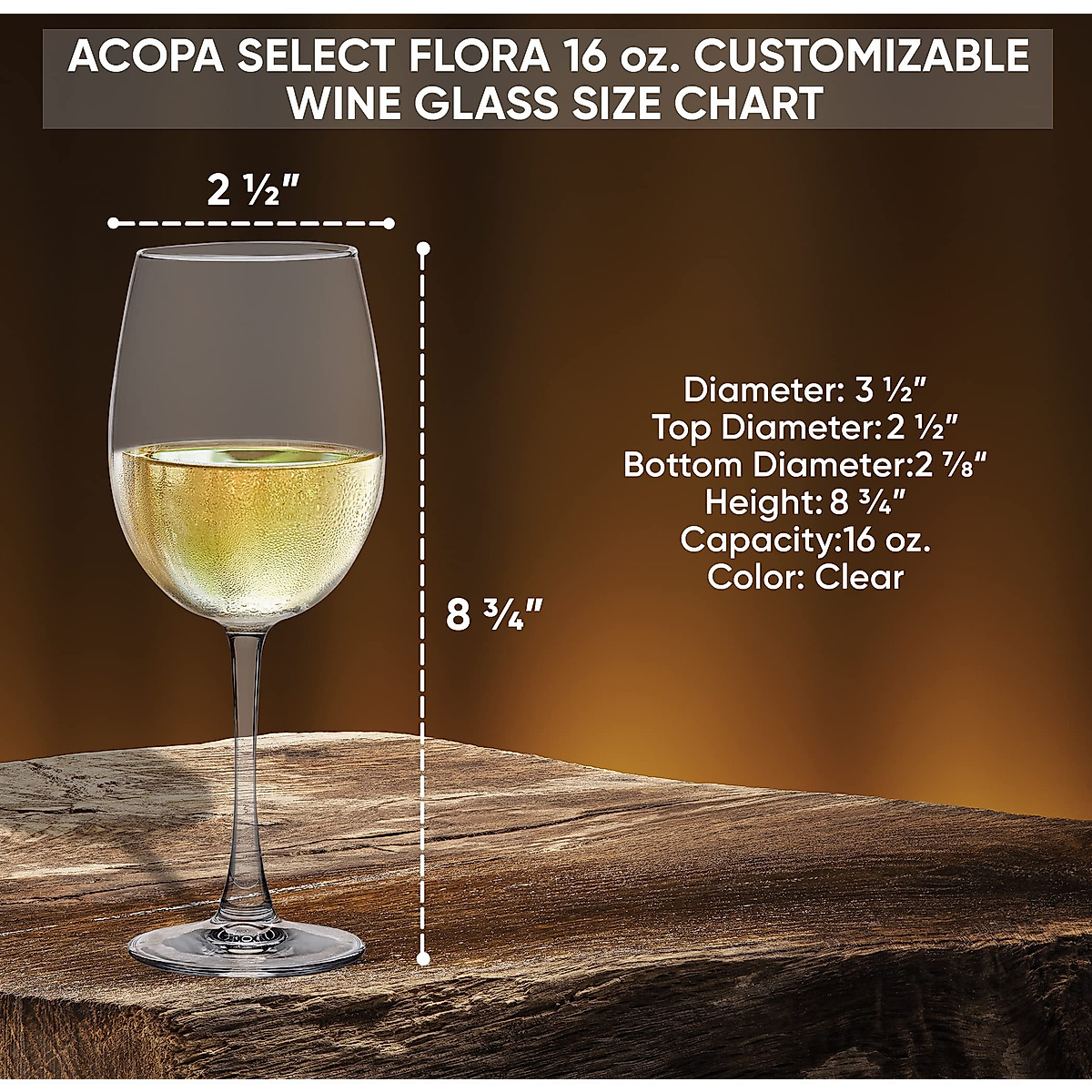 TEEAMORE Personalized Wine Glass Add Your Name Text Valentiness Day Birthday Anniversary Laser Engraved Stemmed Wine Glass 16oz