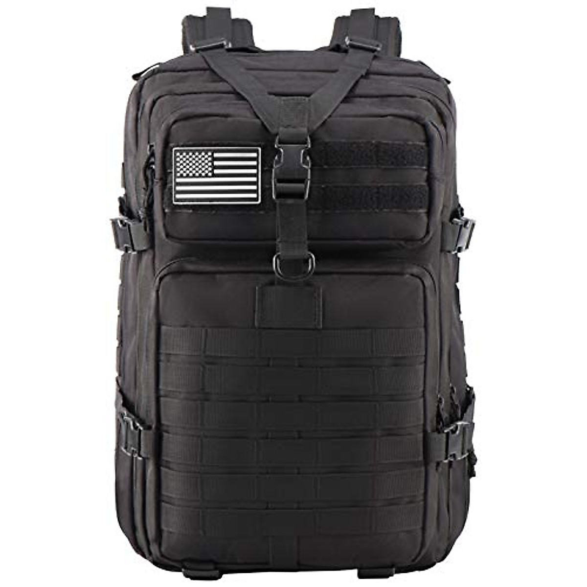 Military Tactical Backpack Daypack Molle Bag 3 Day Assault Pack Bug Out Bag Men 45L Large