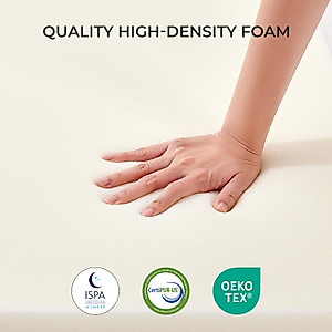 Sweetnight King Mattress, 12 Inch Gel Memory Foam Mattress for Staying Cool & Pressure Relief, Flippable Mattress Fit for Different Firmness Preference, Clarity, Gray