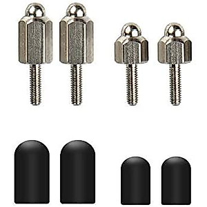 PATPET Electric Shock Column, Conductive Rubber Sleeve, Shock Shrapnel for 320 and 310 Dog Training Collar (4 Pairs)