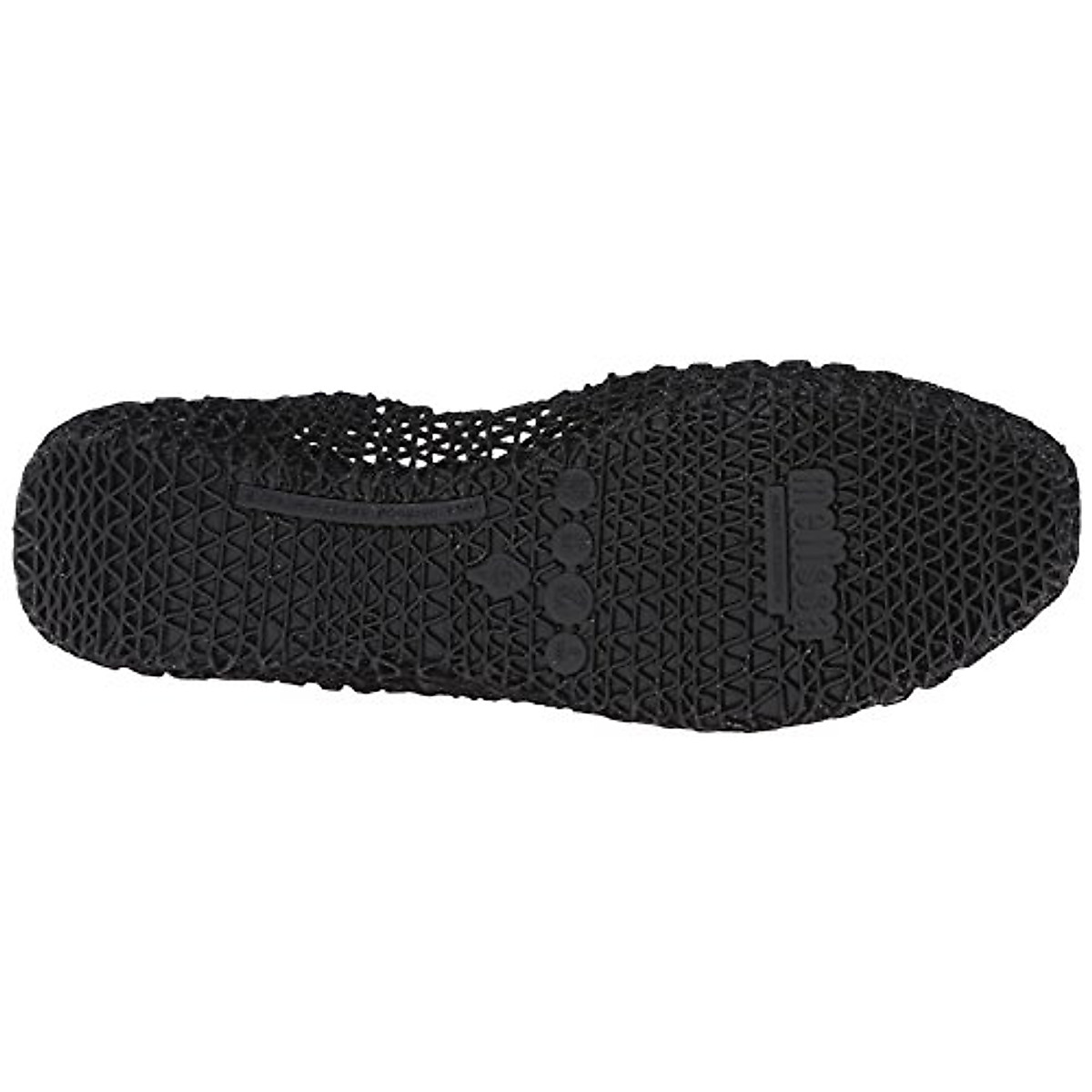 Melissa Women's Campana Papel Vii Ballet Flat, Black Glitter, 5 M US