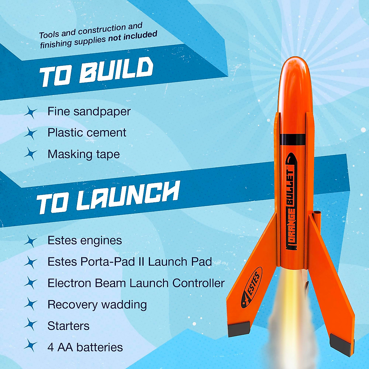 Estes Orange Bullet 7295