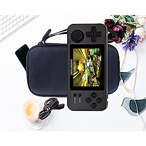 WERJIA Hard Carrying Case Compatible with RG280M Handheld Game Console (Black)