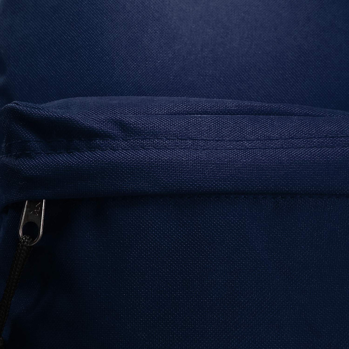 K-Cliffs Basic Backpack Classic Simple School Book Bag Student Daily Daypack 18 Inch Navy 18"x13"x16"