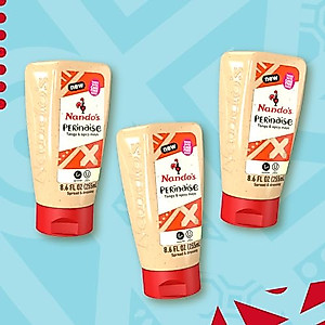 Nando's Original Spicy Mayo PERinaise - Flavored Mayonnaise Spread & Dressing - Gluten Free - 8.6 fl oz (3 Pack)
