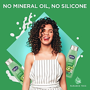 VO5 Herbal Escapes Clarifying Shampoo - 12.5 Fl Oz - Kiwi Lime Squeeze - Help Nourish, Moisturize and Hydrate Hair Leaving It Looking and Feeling Thicker, Fuller and Simply Beautiful