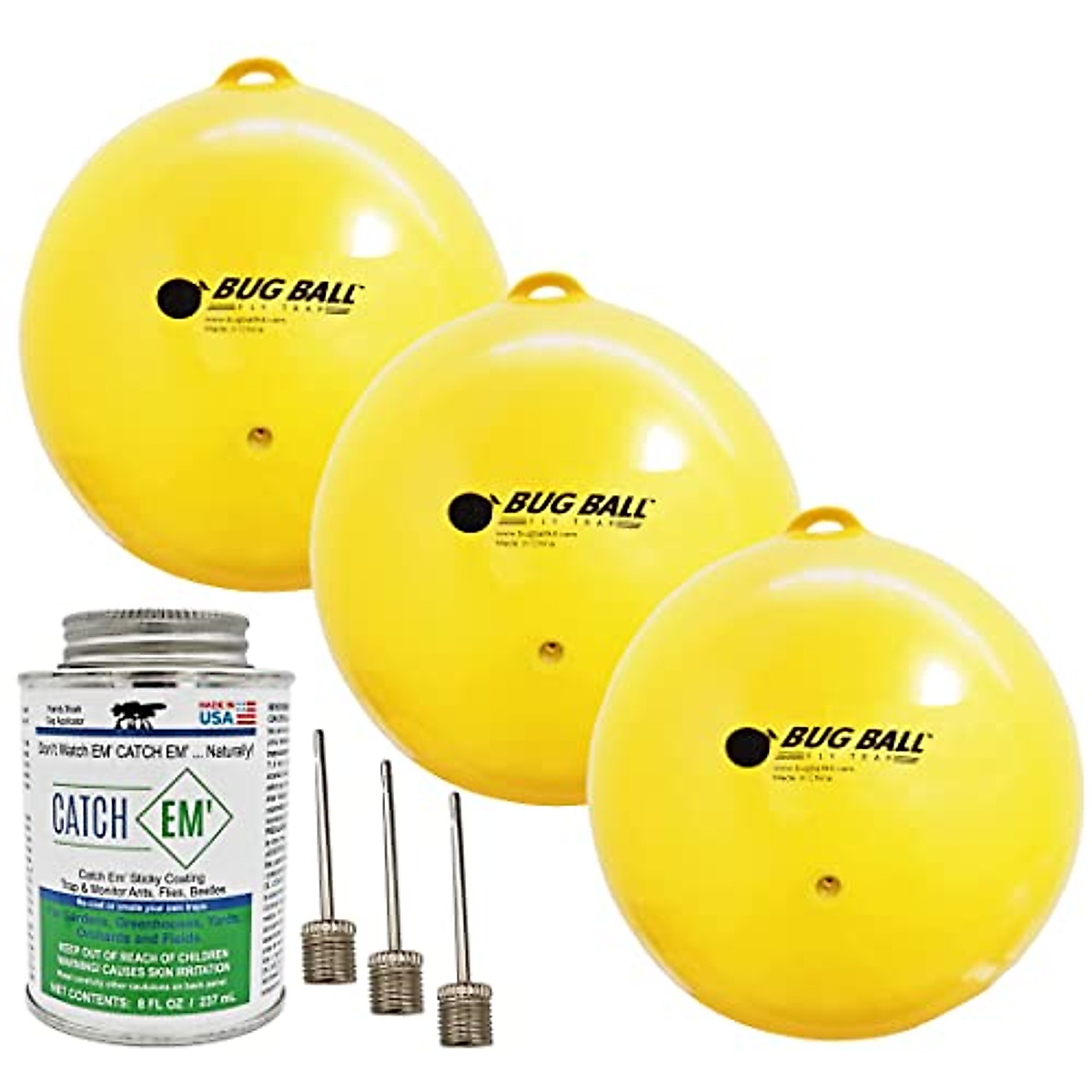 Gnat Ball Starter kit - Gnats, House Fly, No-See-Um, Aphids whiteflies,and Love Bug Trap