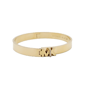 Michael Kors MKJX7697710 Haute Gold Tone Bangle Bracelet Crystal