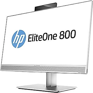 HP EliteOne 800 G3 All-in-One Computer, Intel Core i5-7500, 8 GB DDR4 SDRAM, 256 GB SSD, 23.8" 1920 x 1080 Touchscreen, Win 10 Pro (Renewed)