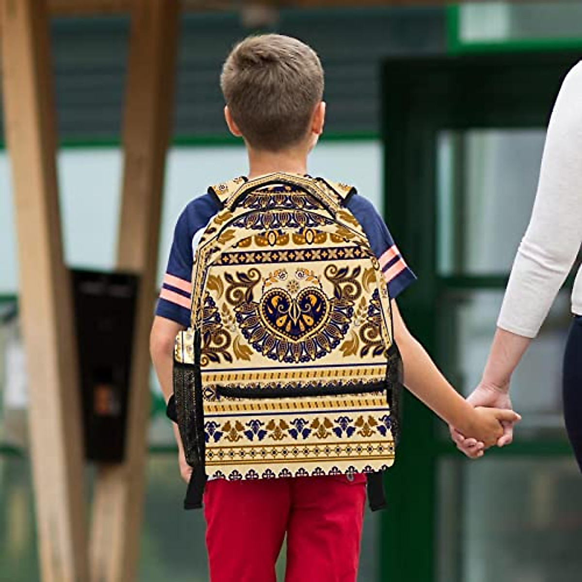 VBFOFBV Travel Backpack, Laptop Backpack for Women Men, Fashion Backpack, Egyptian Vintage Ethnic