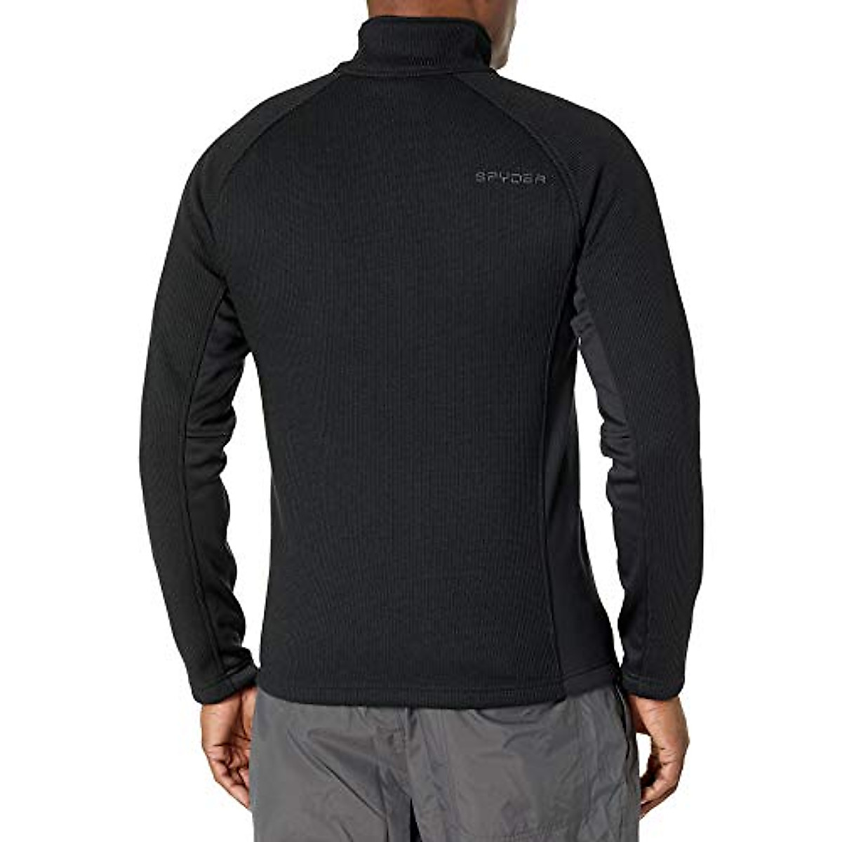 Spyder Men's Outbound Fleece-Jacket, black, L