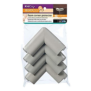 Kidco Foam Corner Protectors (4 Pack) (Grey)