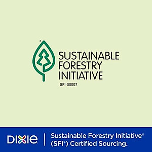 Dixie Ultra Large Plates, Disposable Plates for Heavy Messy Meals, 12 Count (Pack of 1)