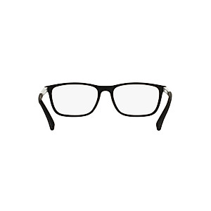 Emporio Armani Men's EA3069 Sunglasses, Rubber Black/Demo Lens, 55 mm