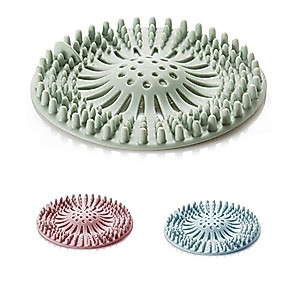 Drain Covers Pack of 5 Hair Catcher Hair Stopper Shower for Bathroom Bathtub Sink