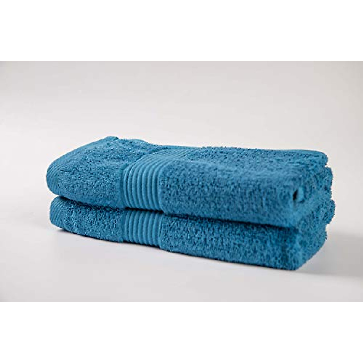 Babiclean Towel Set Absorbent Light Weight and Fast Dry Washcloth Quick Dry Bathroom Hand Towels Durable for Hotel, Spa, Salon and Gym (Hand Towel, Blue)