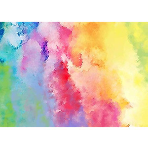 MEETSIOY Paint Art Backdrop Colored Oil Painting Photography Background Themed Party Photo Booth YouTube Backdrop 7x5ft PMT648