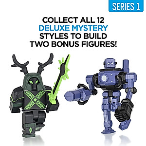 Roblox Action Collection - Destined to Fail: Tax Collector Deluxe Mystery Figure Pack + Mystery Figure Bundle [Includes 2 Exclusive Virtual Items]
