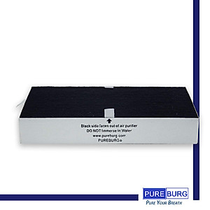 PUREBURG HRF-G1 True HEPA Replacement Filter Compatible with Honeywell HPA020(B) HPA030(B) HEPAClean HPA180B HPA075B Air Purifier,Part Number HRF-G1 HRF-G2 Filter G,2-Pack