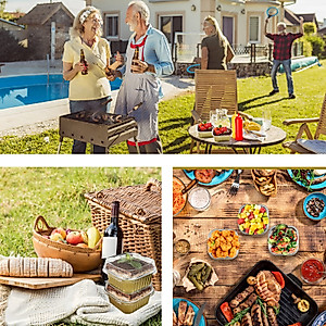 50 Pcs Aluminum Foil Mini Square Baking Cups with Lids,5oz Disposable Ramekins Cake Pans,Cupcake Baking Cups Containers for Bread Muffin Brownie Cheesecake,Gold