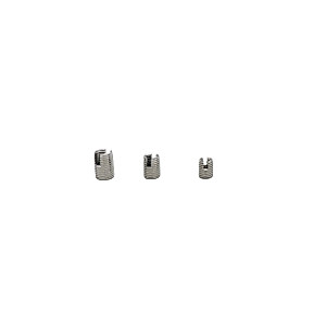 Threaded Inserts, M3 M4 M5 M6 M8 M10 M12 302 Stainless Steel Self Tapping Thread Insert Screw Bushing Slotted Wire Thread Repair Insert-55 Pcs