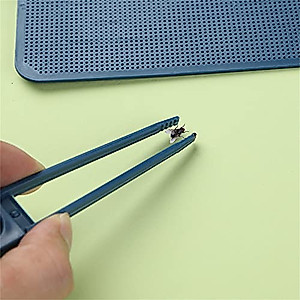 ECOESPTI Fly Swatter, 3Pcs Long Handle Heavy Duty Fly Swatter, Durable Plastic Fly Killers with Tweezers